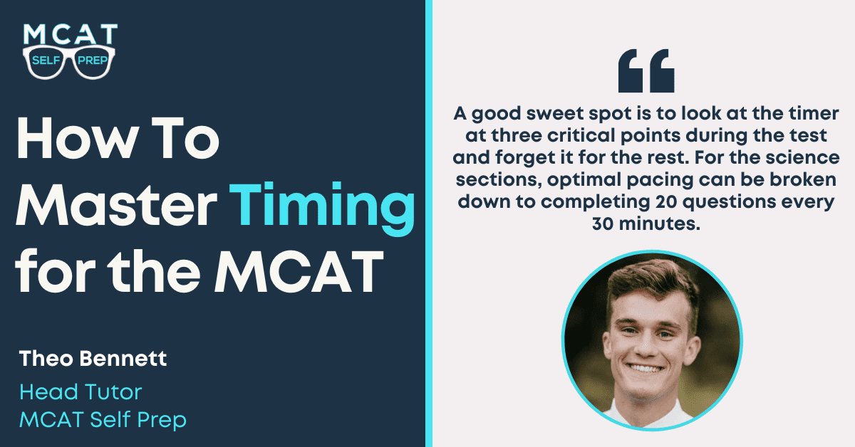 How To Master Timing For The MCAT
