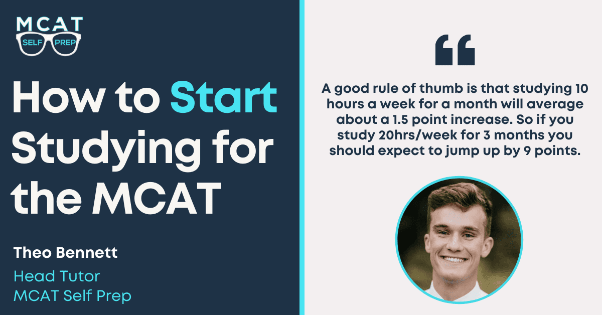 How To Start Studying For The MCAT